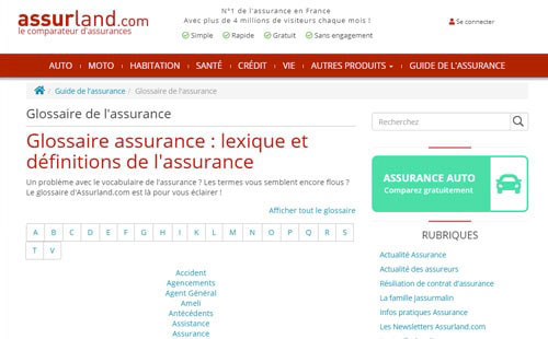 Glossaire d'Assurance : Votre Ressource Clé